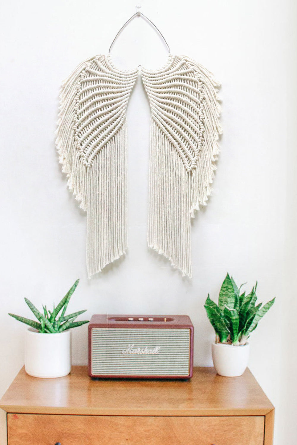 Macrame Angel Wings Wall Hanging – Deals DejaVu