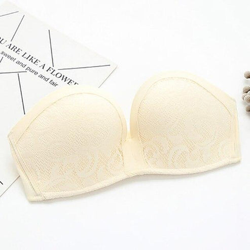 Gorgeous Trending Women's Lace Bras - Strapless Chic Bra - Push Up Bar ...