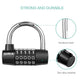 5 Digit Combination Lock Code Number - Security Drawer Cabinet Padlock ...