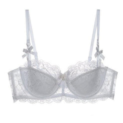 Amazing Transparent Ladies Ultra Thin Push Up Lace Underwear Bras (TSB ...