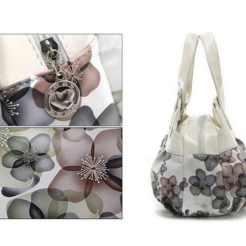 Gorgeous Women Leather Handbags - Popular Flower Pattern Women Handbag ...