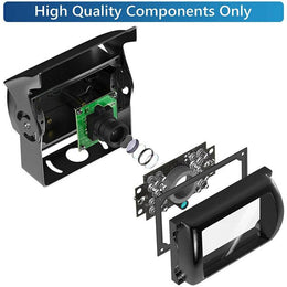 Rear View Night Vision Waterproof Backup Camera and Security AV Connec ...