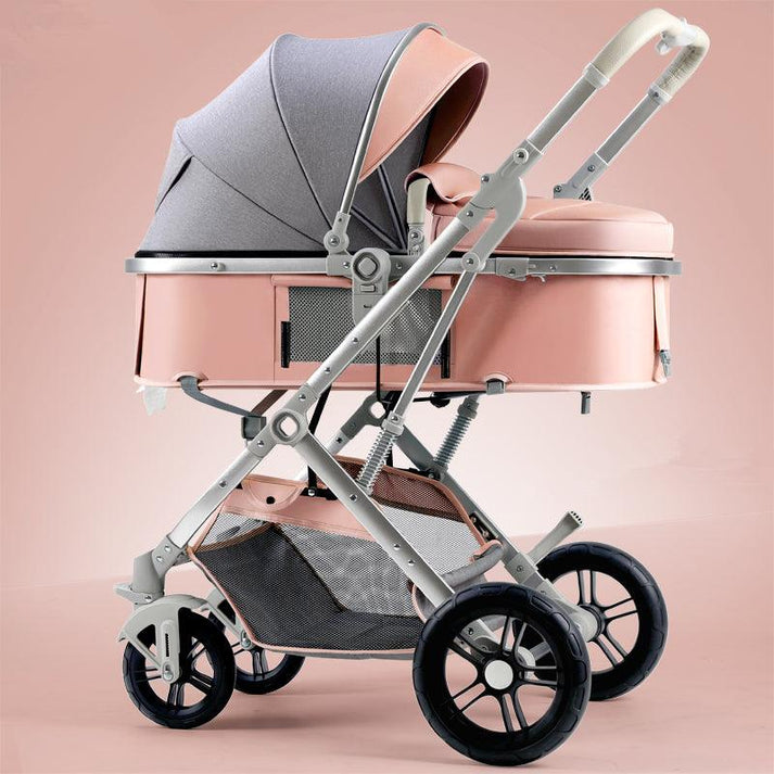 New Trend Luxury Baby Stroller 3 in 1 with Car Seat Portable - Reversi ...